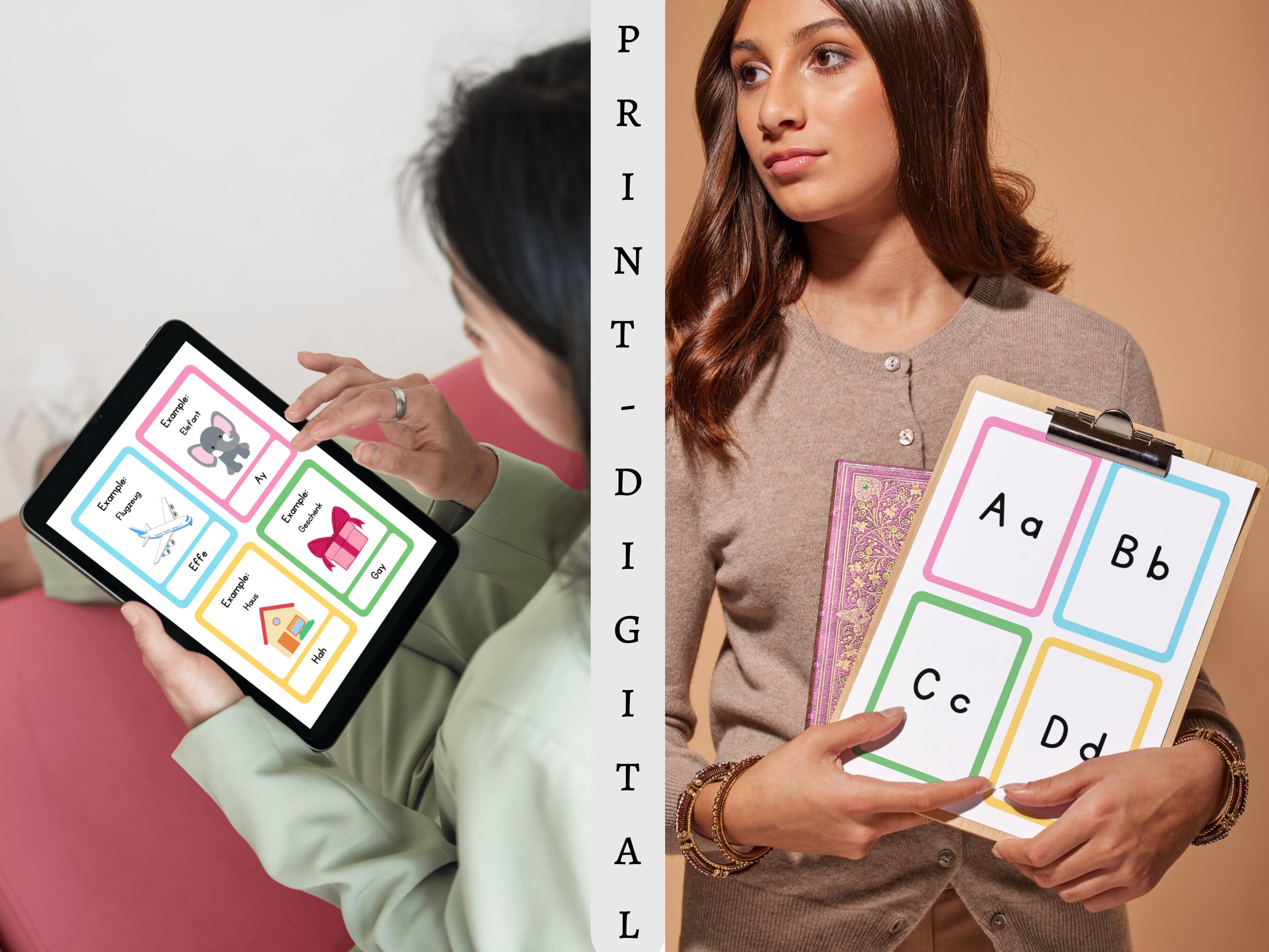 German Flashcards | German Alphabet | German Practice | German Cards ...