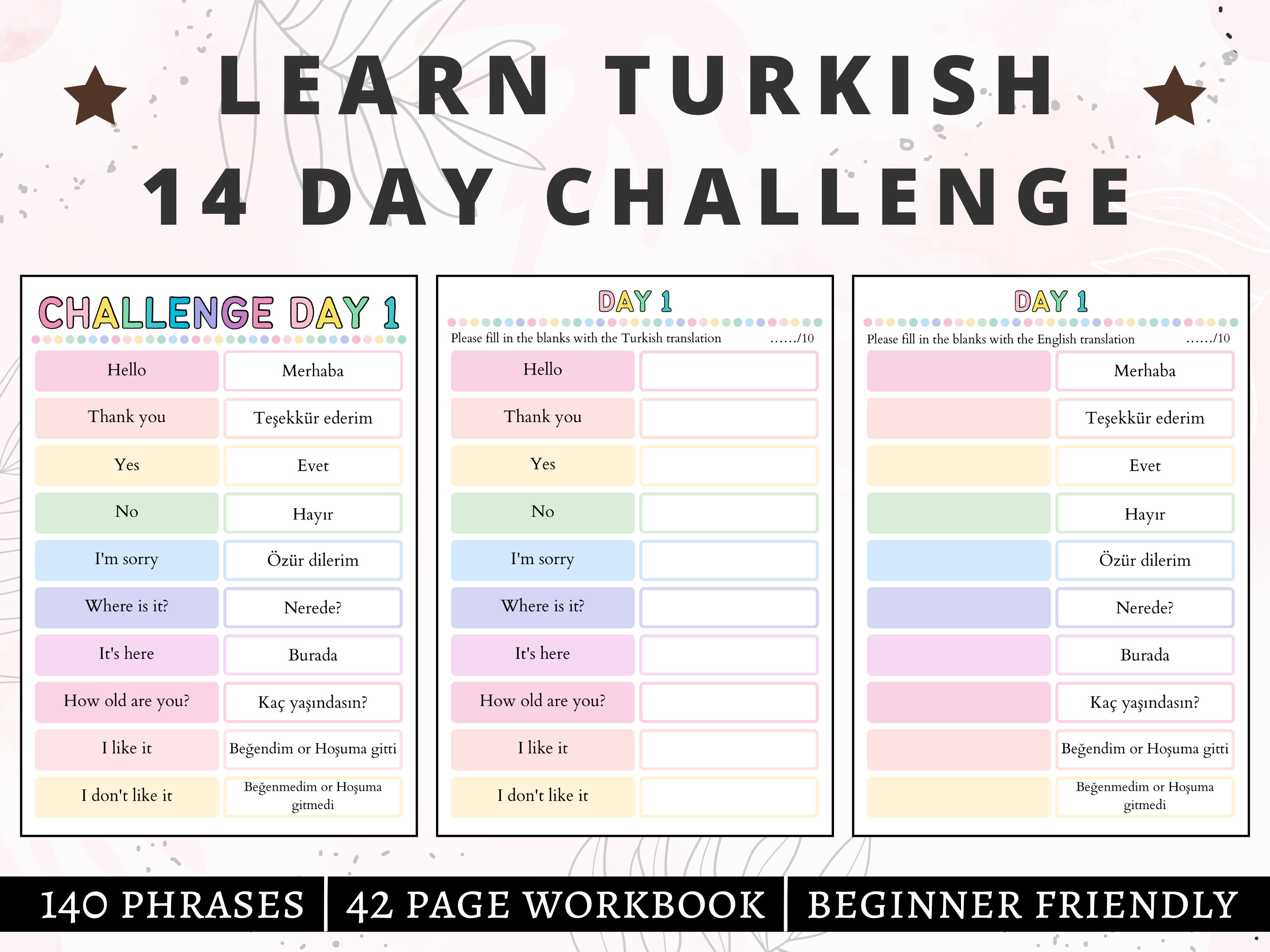 Turkish Language | Turkish Practice Phrases & Expressions, Turkish ...