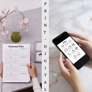 Language Learning Planner Printable, Language Study Notebook ...