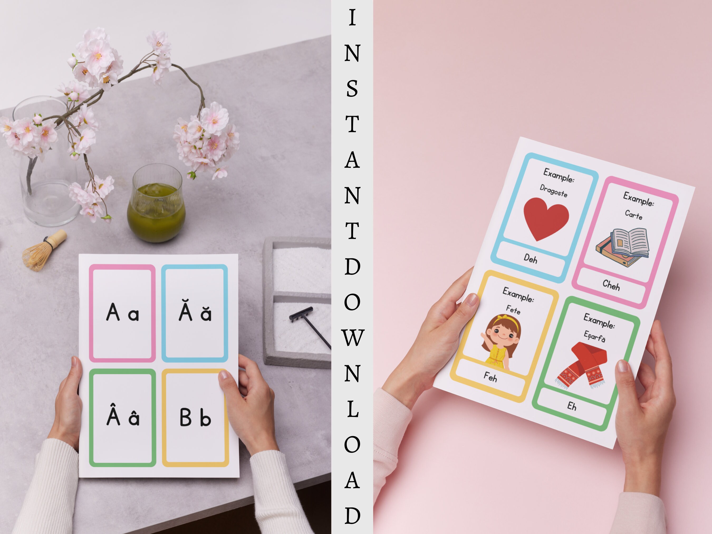 Romanian Flashcards | Romanian Alphabet | Romanian Practice | Romanian ...