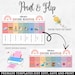 Kids Boho Flip Routine Chart Editable Printable, Morning Evening ...