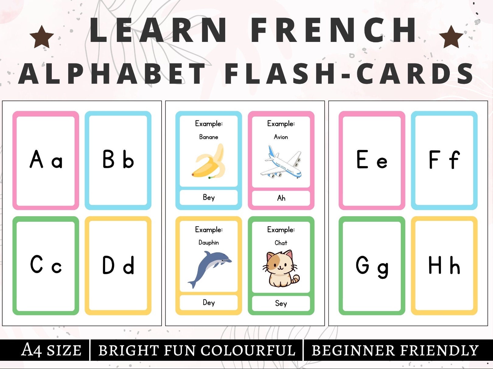 French Language Learning French Workbook French Practice Learn French ...