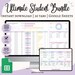 Ultimate Student Productivity Spreadsheets BUNDLE, Academic School ...