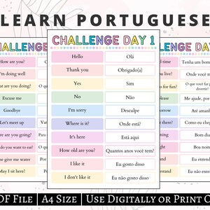 Portuguese Language | Portuguese Practice Phrases & Expressions ...