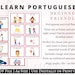 Portuguese Flashcards for Beginners, Portuguese Printable Flashcards ...