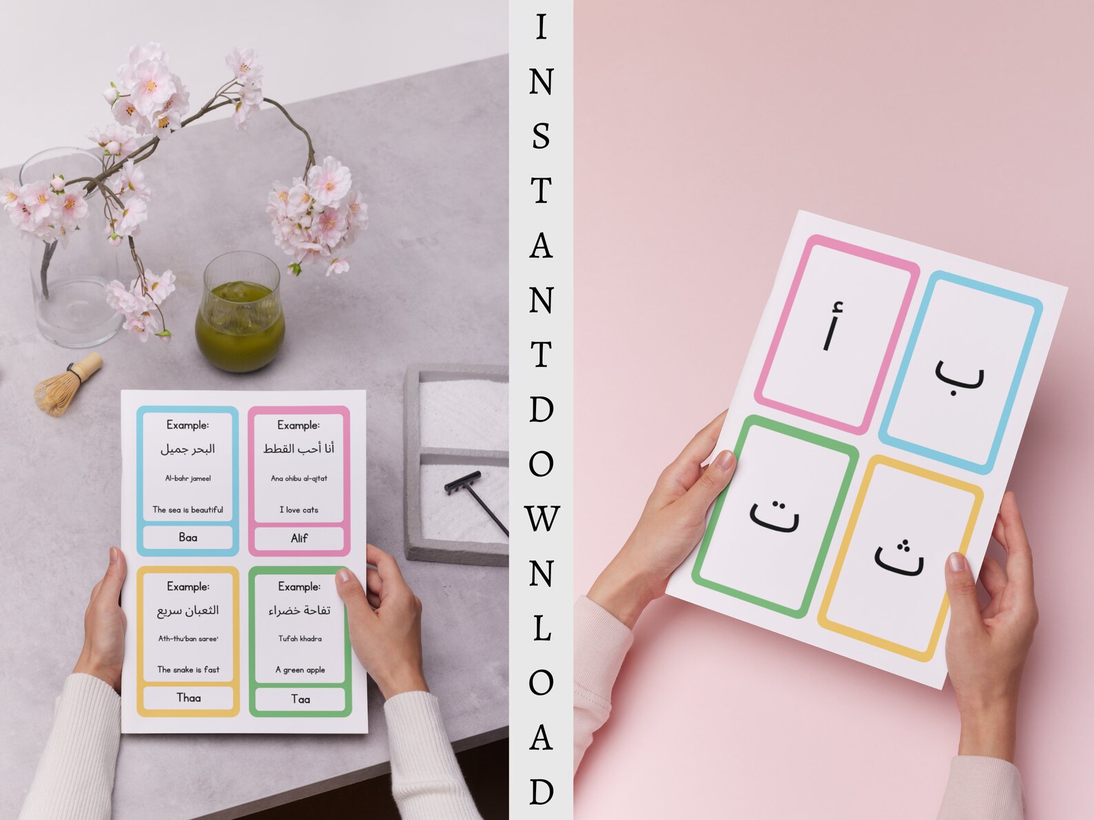 Arabic Flashcards Arabic Alphabet Arabic Practice Arabic Cards Arabic ...