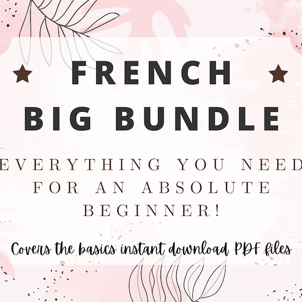 French Alphabet - Etsy