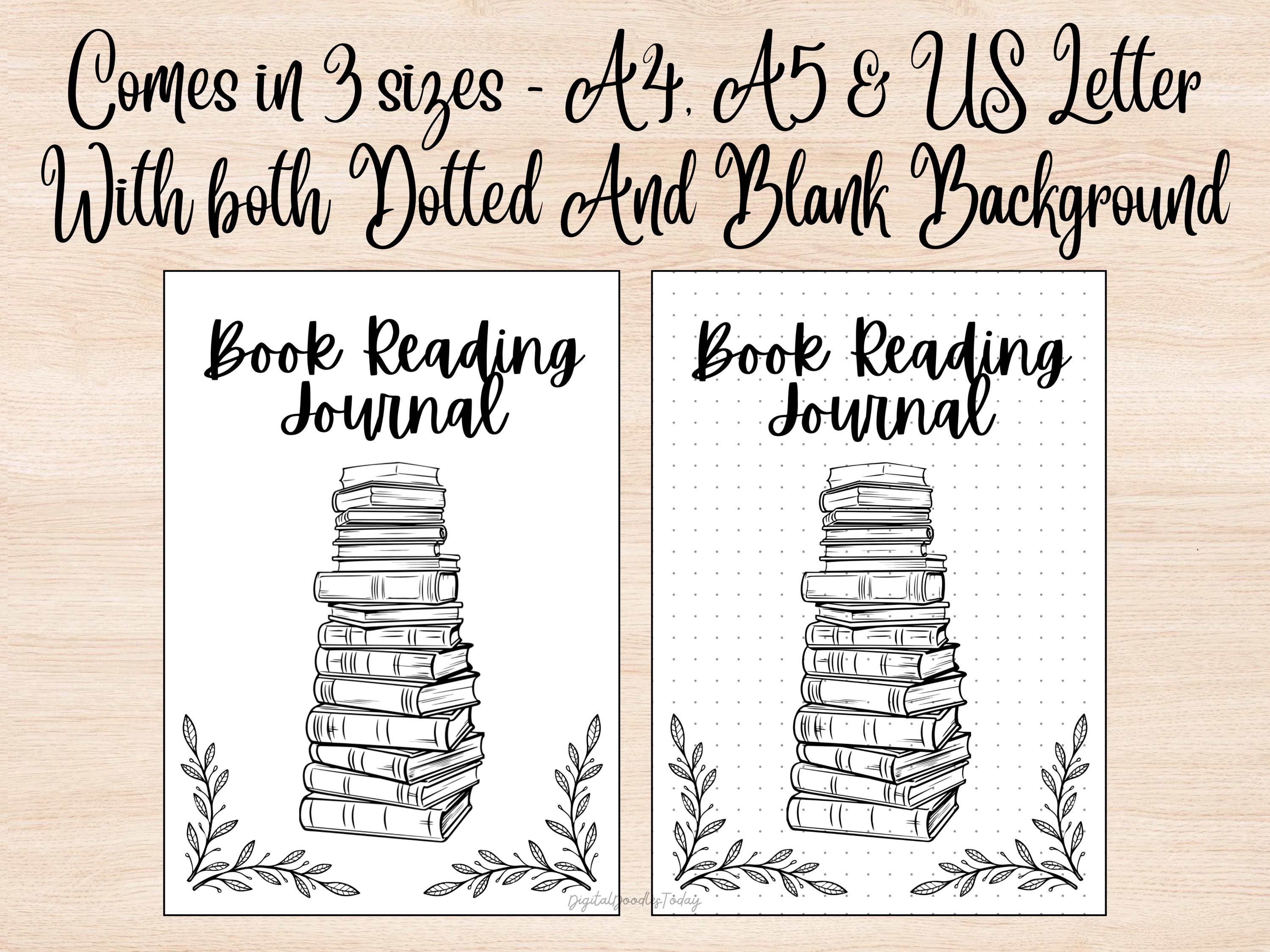 Book Reading Journal Reading Planner Bundle Book Tracker Reading ...