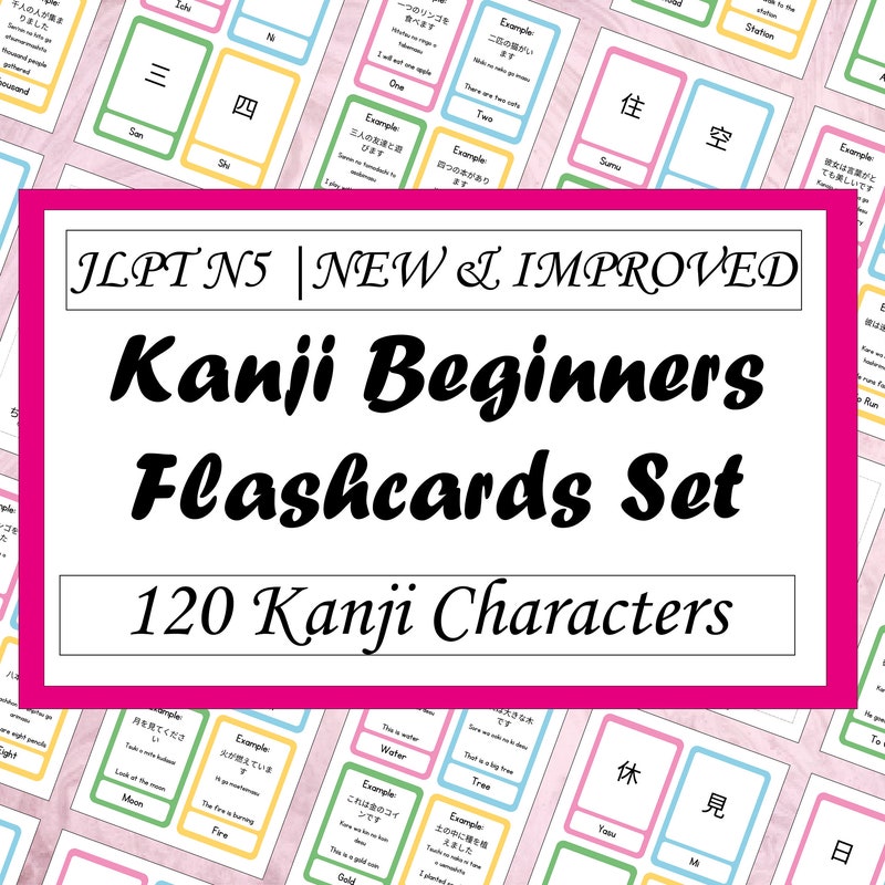 Printable Flashcards Japanese - Etsy