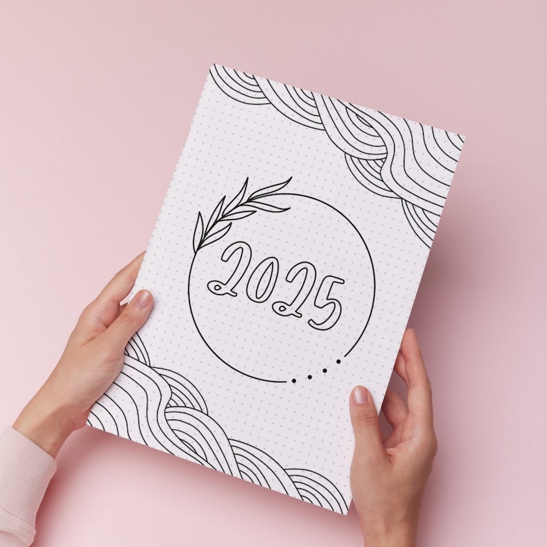 Bullet Journal Cover Pages Printable Bullet Journal Pages BUJO Cover ...