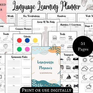Language Learning - Etsy