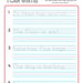 10 Printable Write the Sentence Worksheets - Etsy