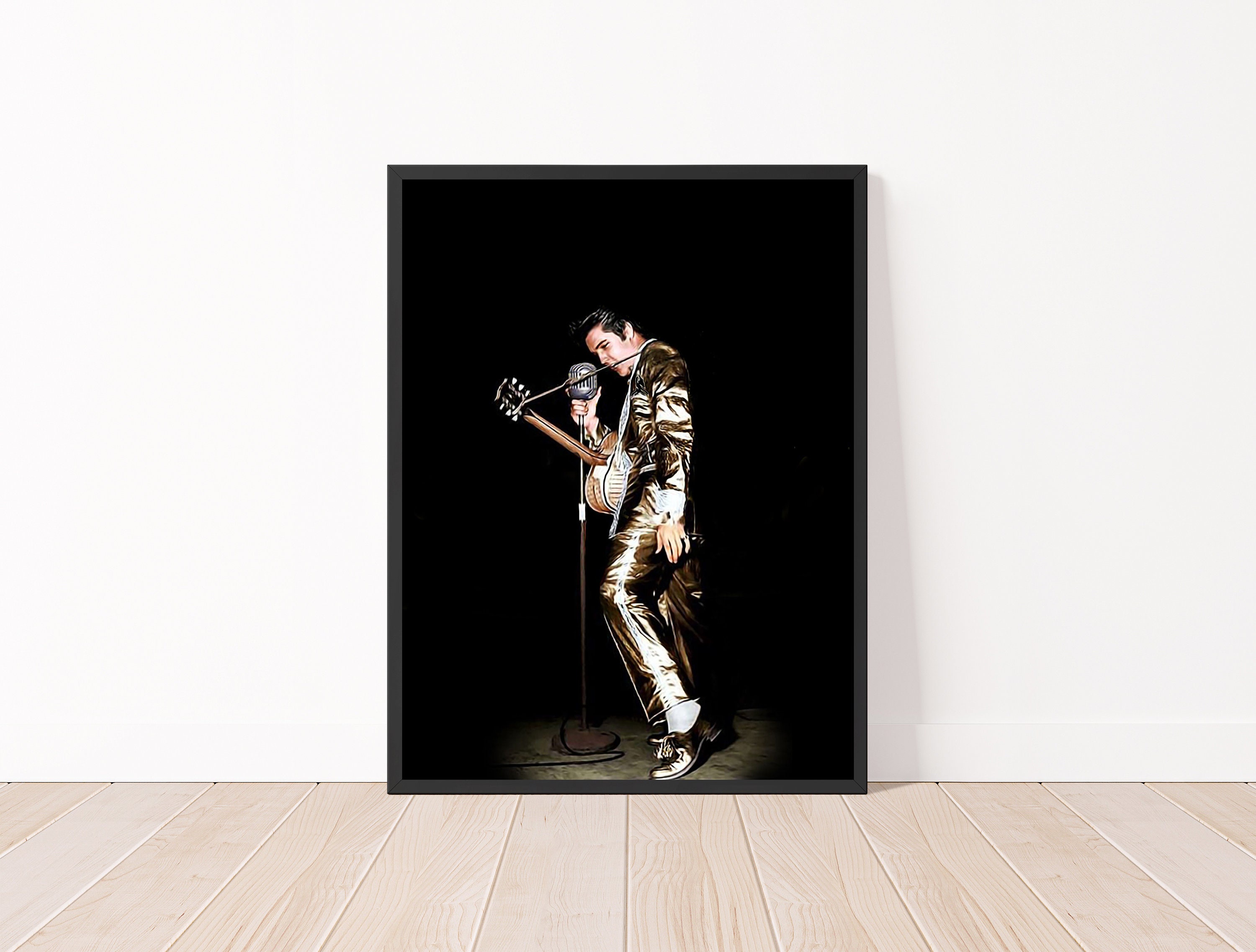 Elvis Presley Poster Elvis Presley Print Elvis Wall Art - Etsy