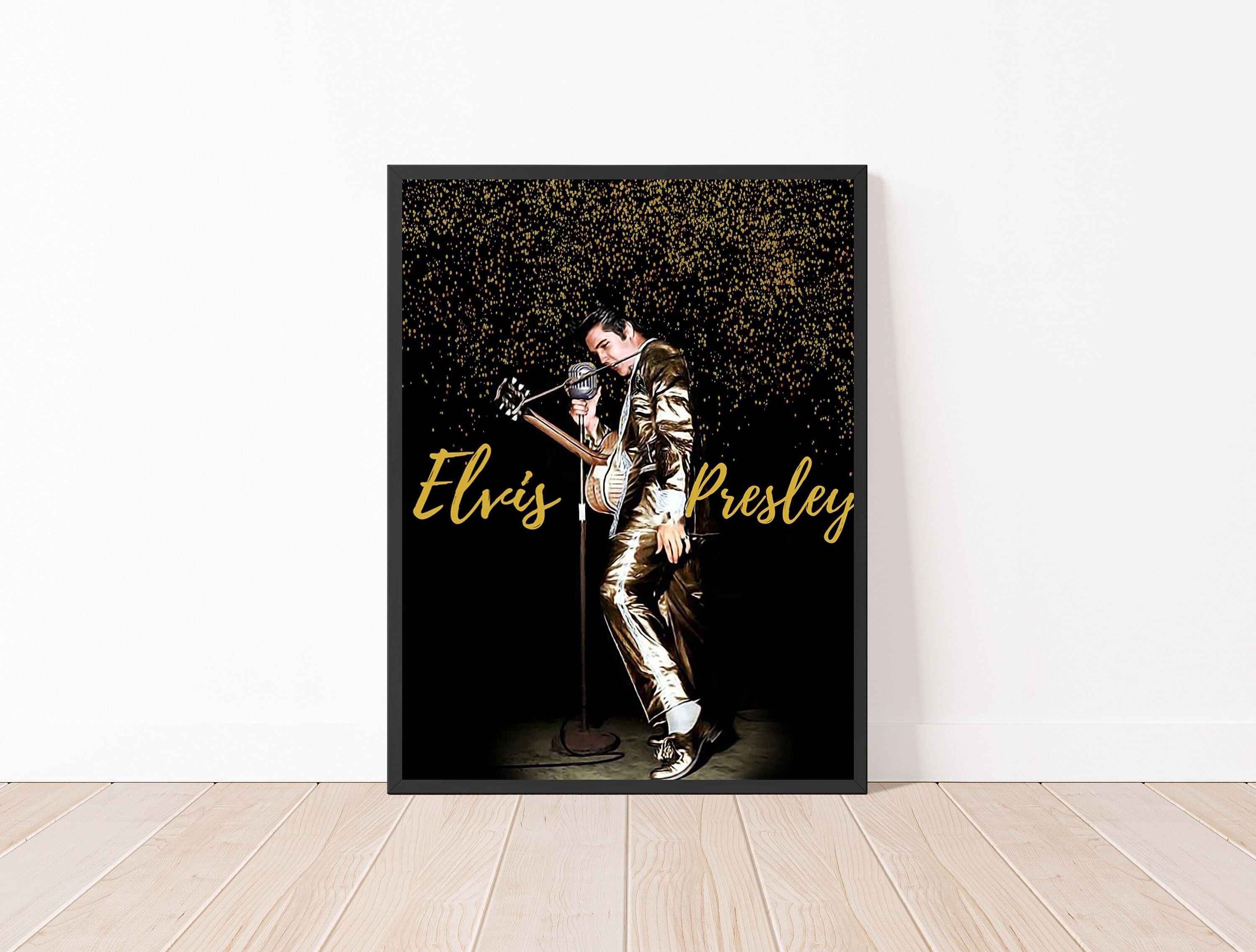 Elvis Presley Poster Elvis Presley Print Elvis Wall Art - Etsy