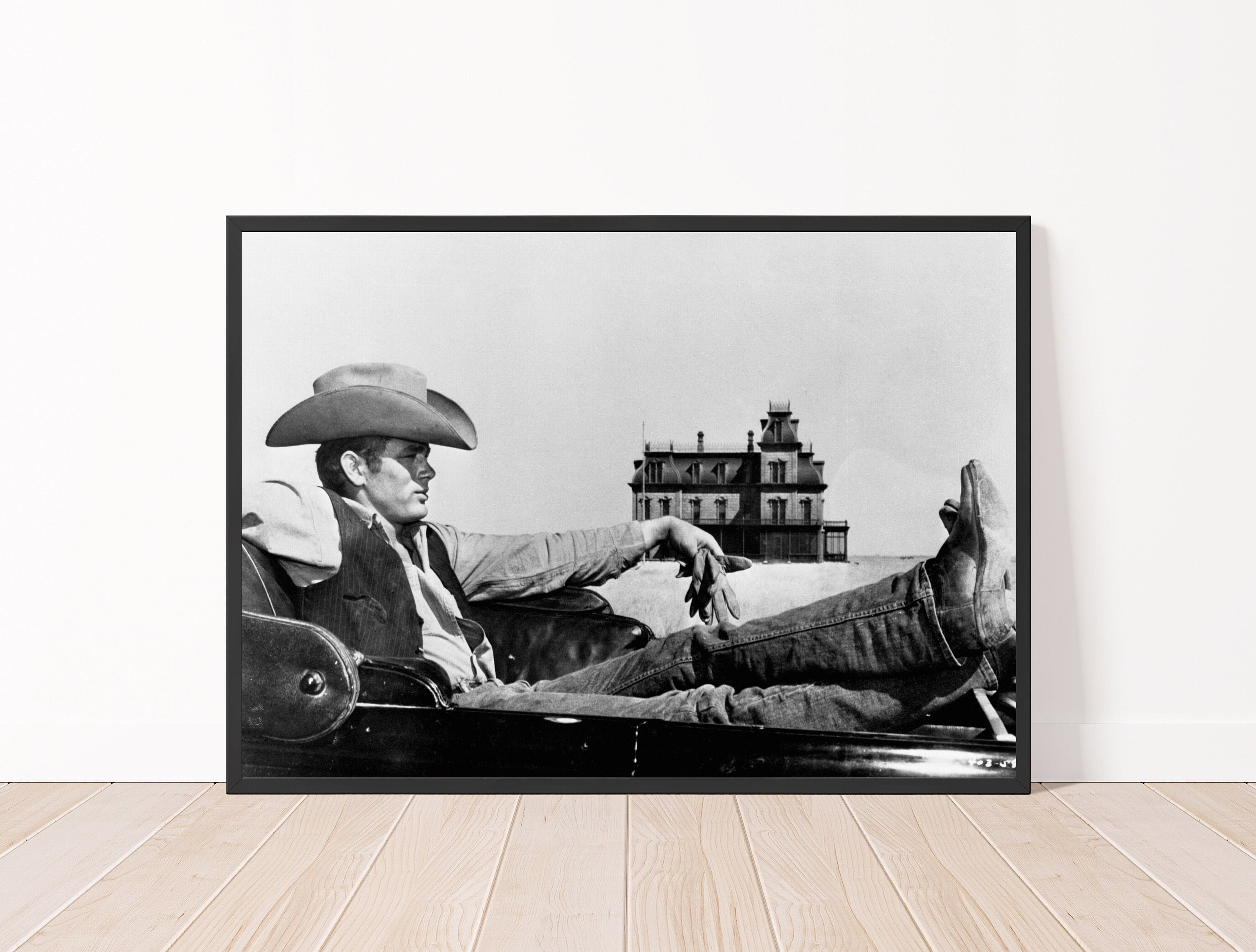 James Dean Poster Black and White James Dean Photography James - Etsy