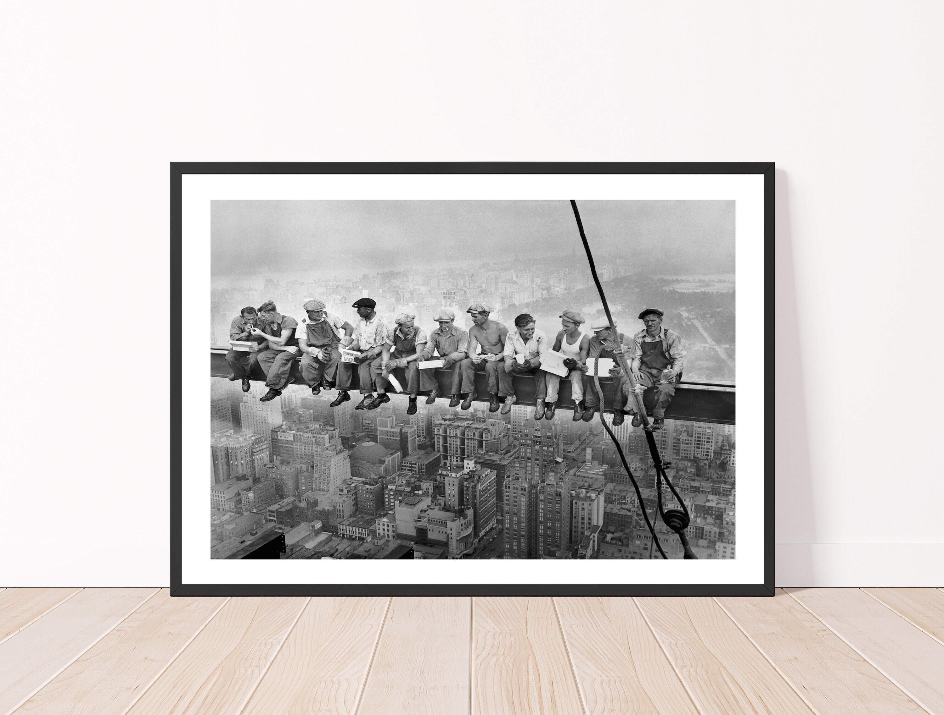 Vintage New York Lunch Atop a Skyscraper Photography 1932 - Etsy