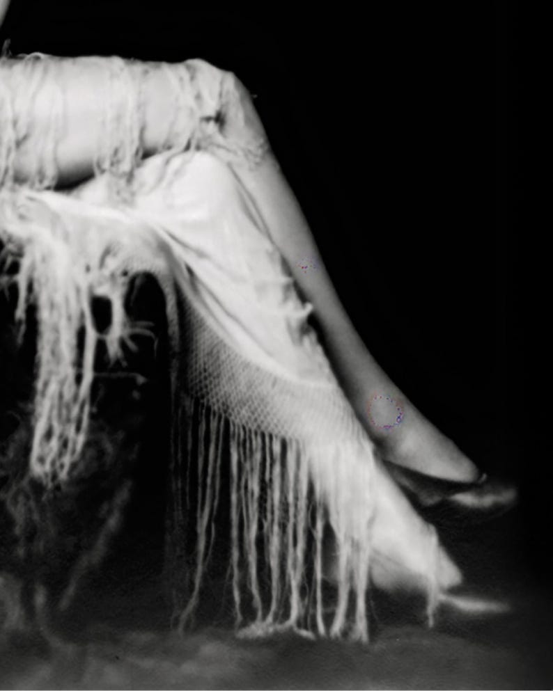 Vintage Ziegfeld Showgirl Alice Wilkie Black and White 1920s Photo ...