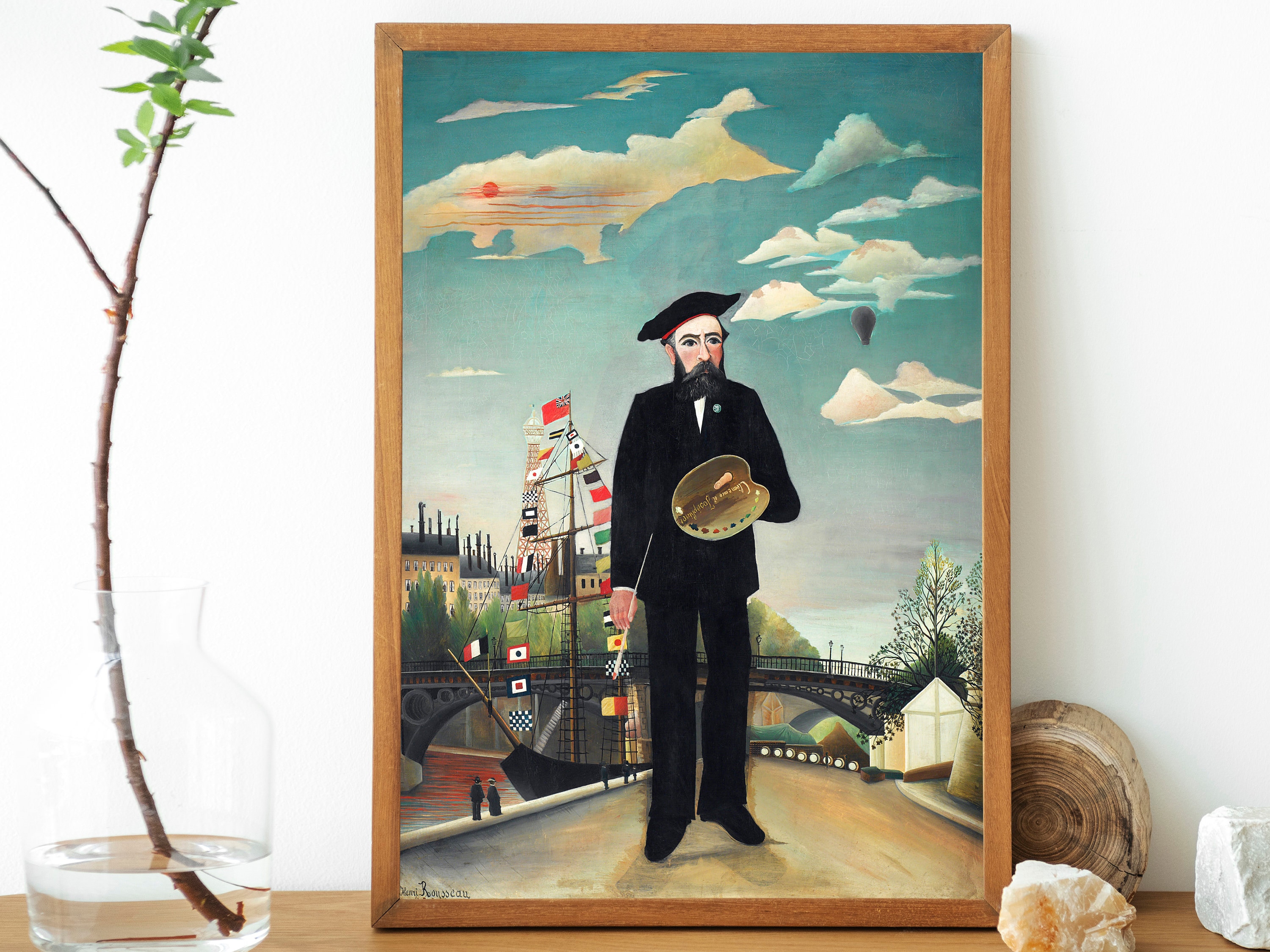 Henri Rousseau Self Portrait
