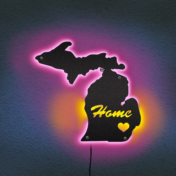 Michigan Neon Sign (You'll Love) - Etsy
