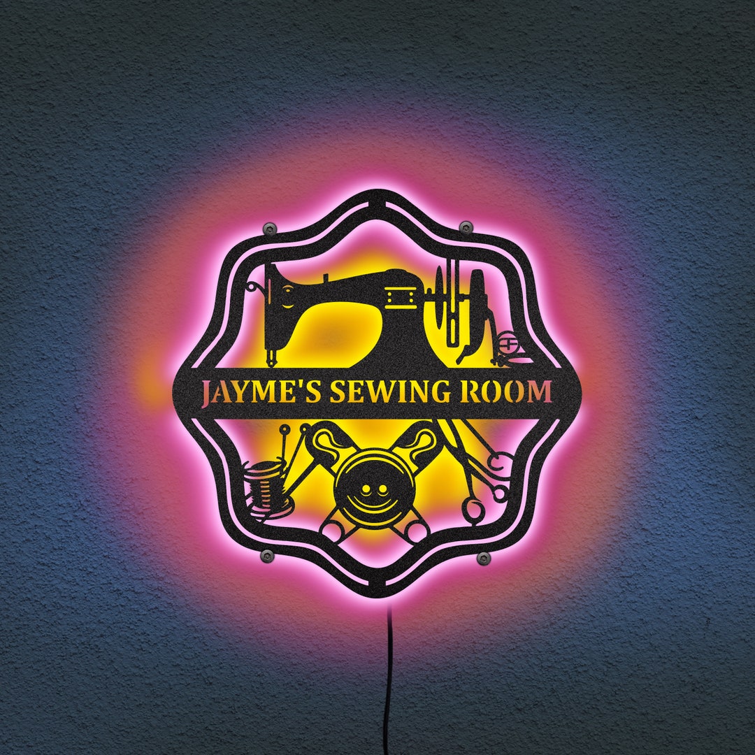 Custom Mom's Cave Sewing Machine Personalized Sewing Room - Etsy