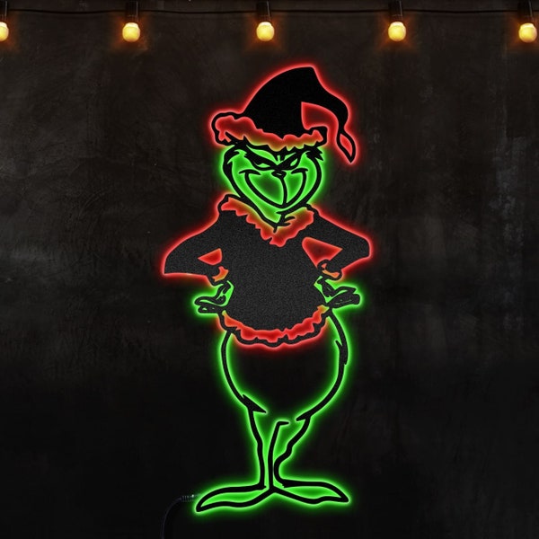 Grinch Standing Sign - Etsy