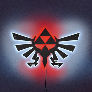 Zelda Twilight Princess Custom Neon Sign, Hylian Emblem Personalized ...