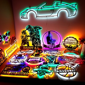 Custom Powerlifting GYM Neon Sign Barbell Wall Decor Barbell - Etsy