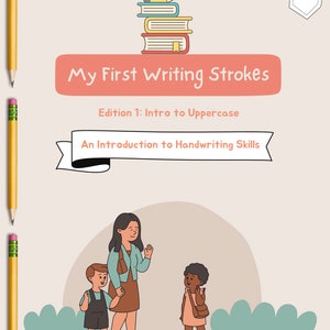 Letter A Printable Handwriting Pages--my First Writing Strokes ...