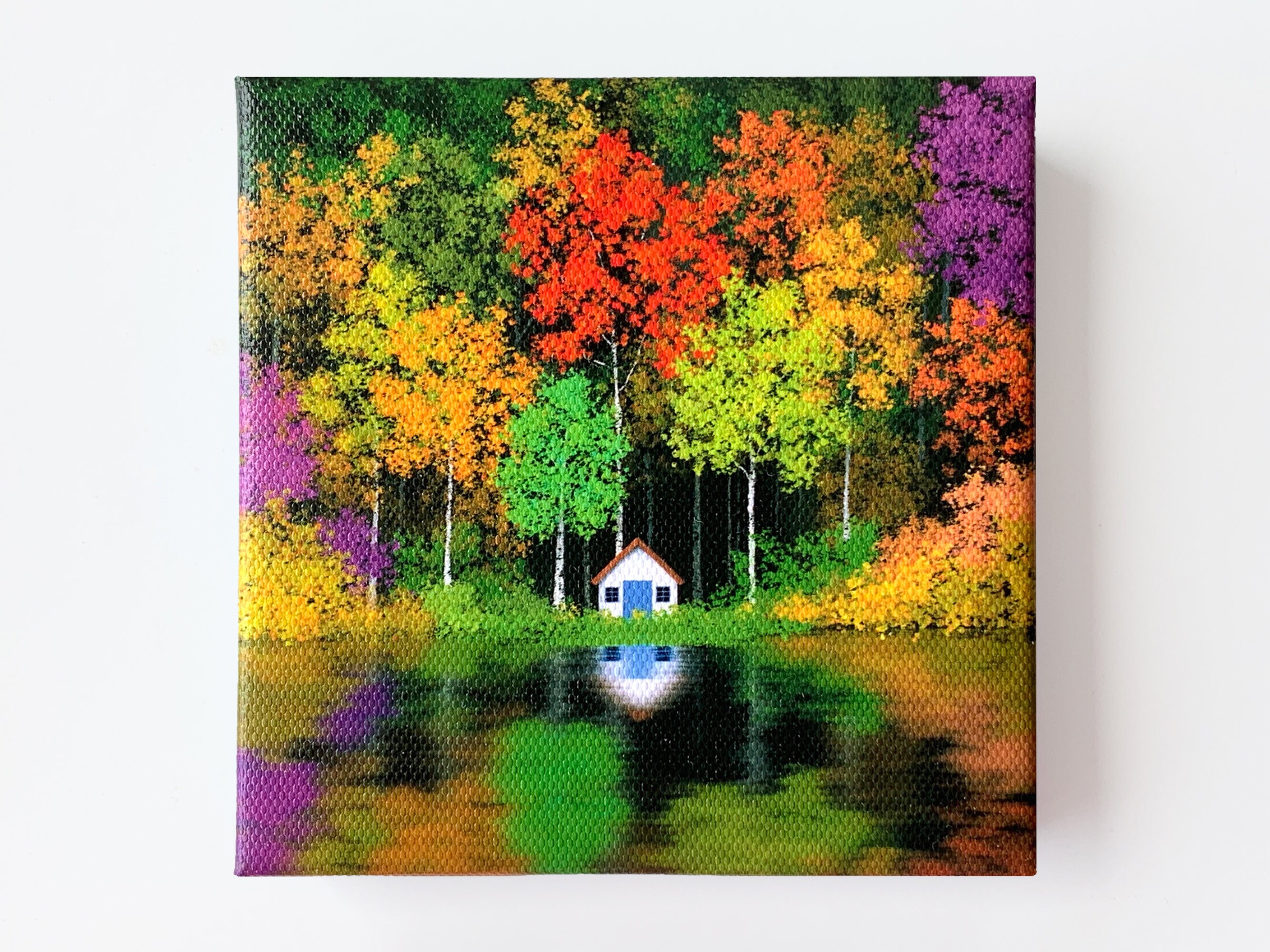 Small Canvas Print, Forest Wall Art, Autumn Print, Print Canvas ...