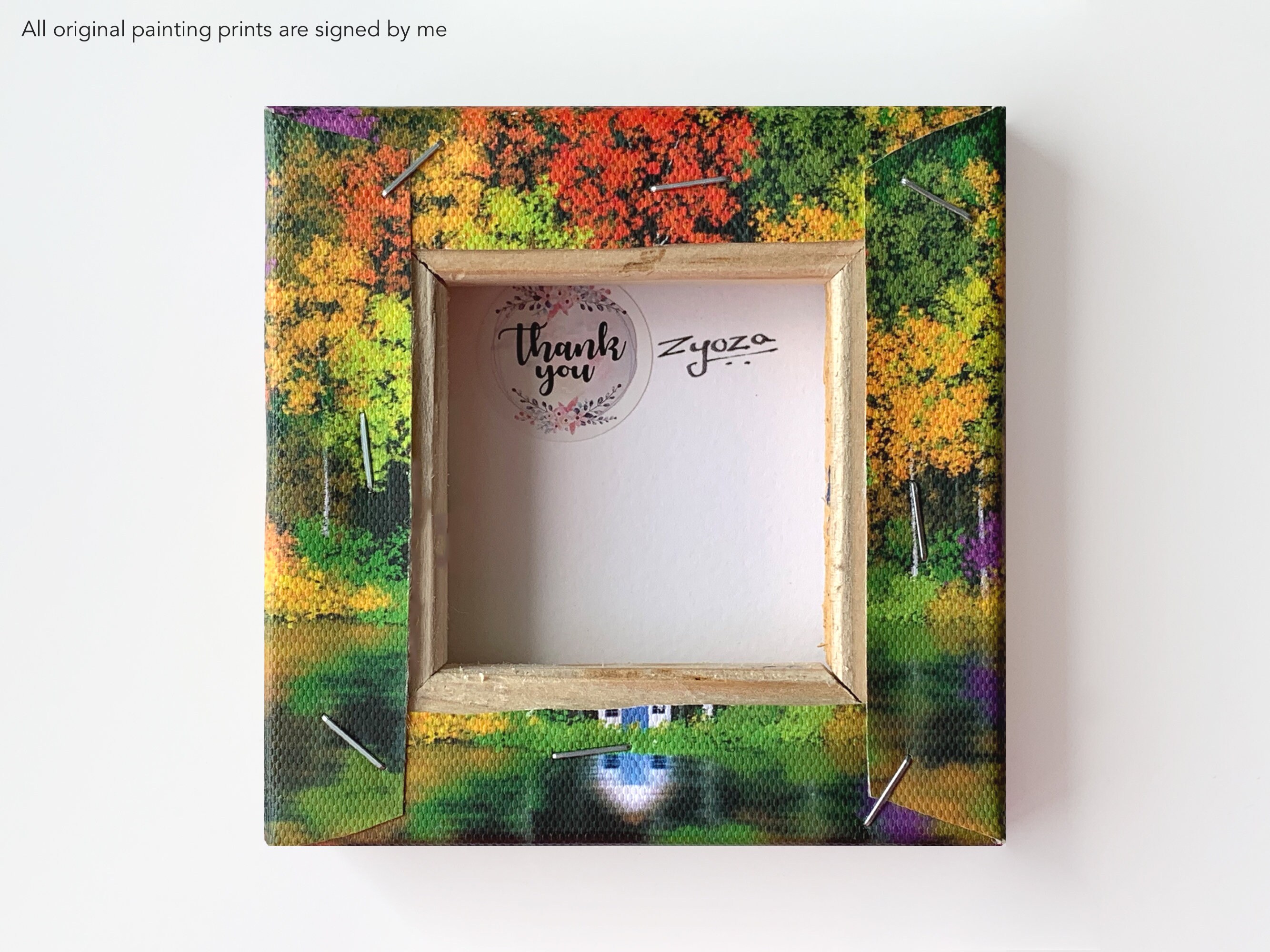 Small Canvas Print, Forest Wall Art, Autumn Print, Print Canvas ...