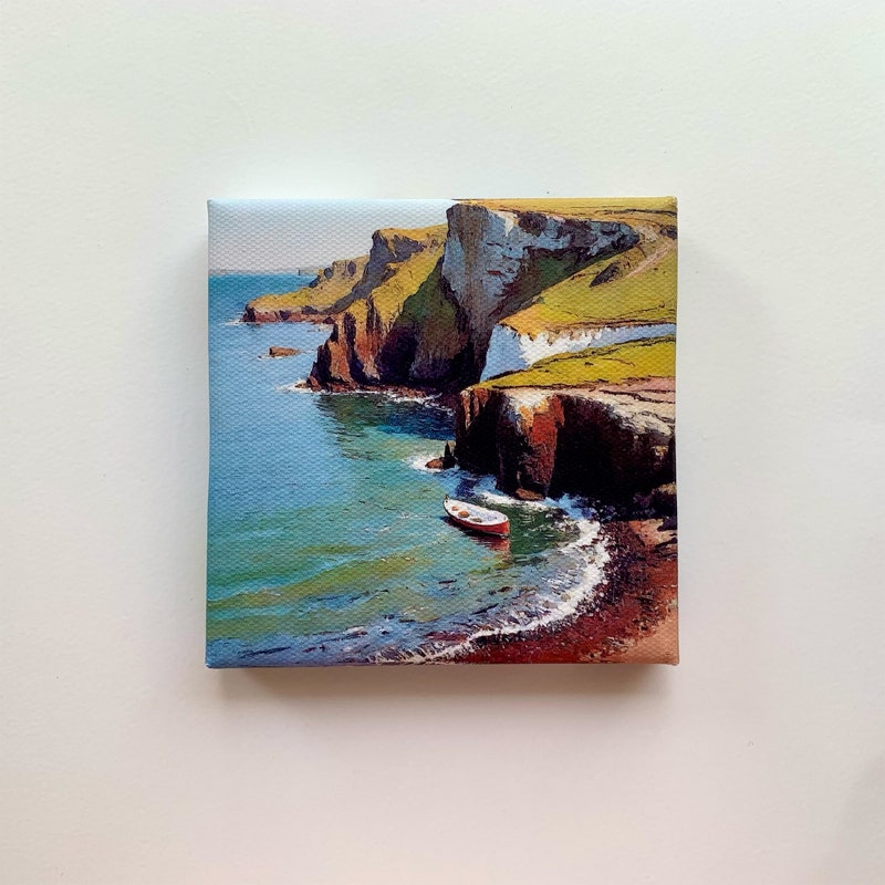 Mini Canvas Painting - Etsy