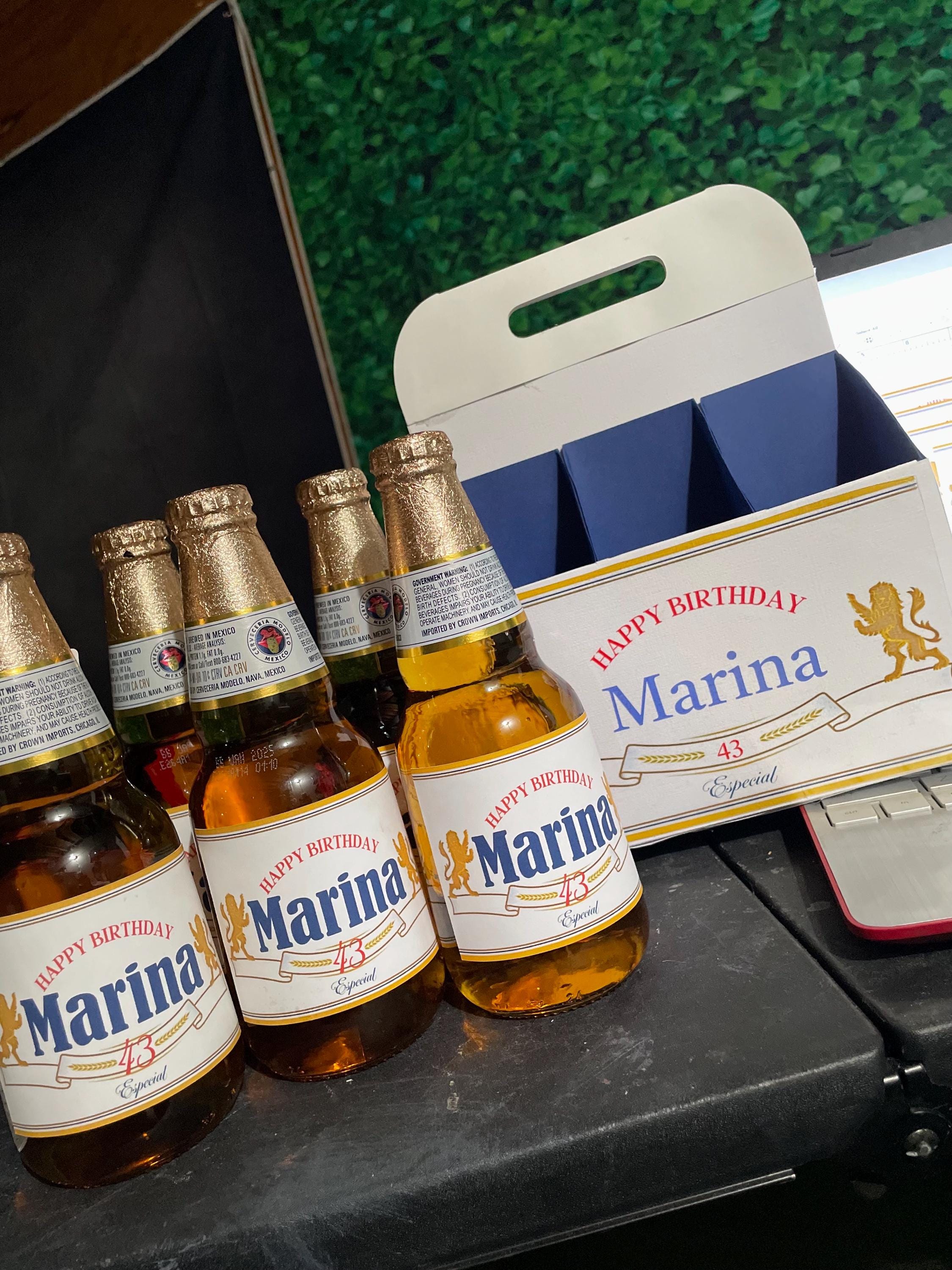 Custom Beer 6 Pack Gift Boxes - Etsy