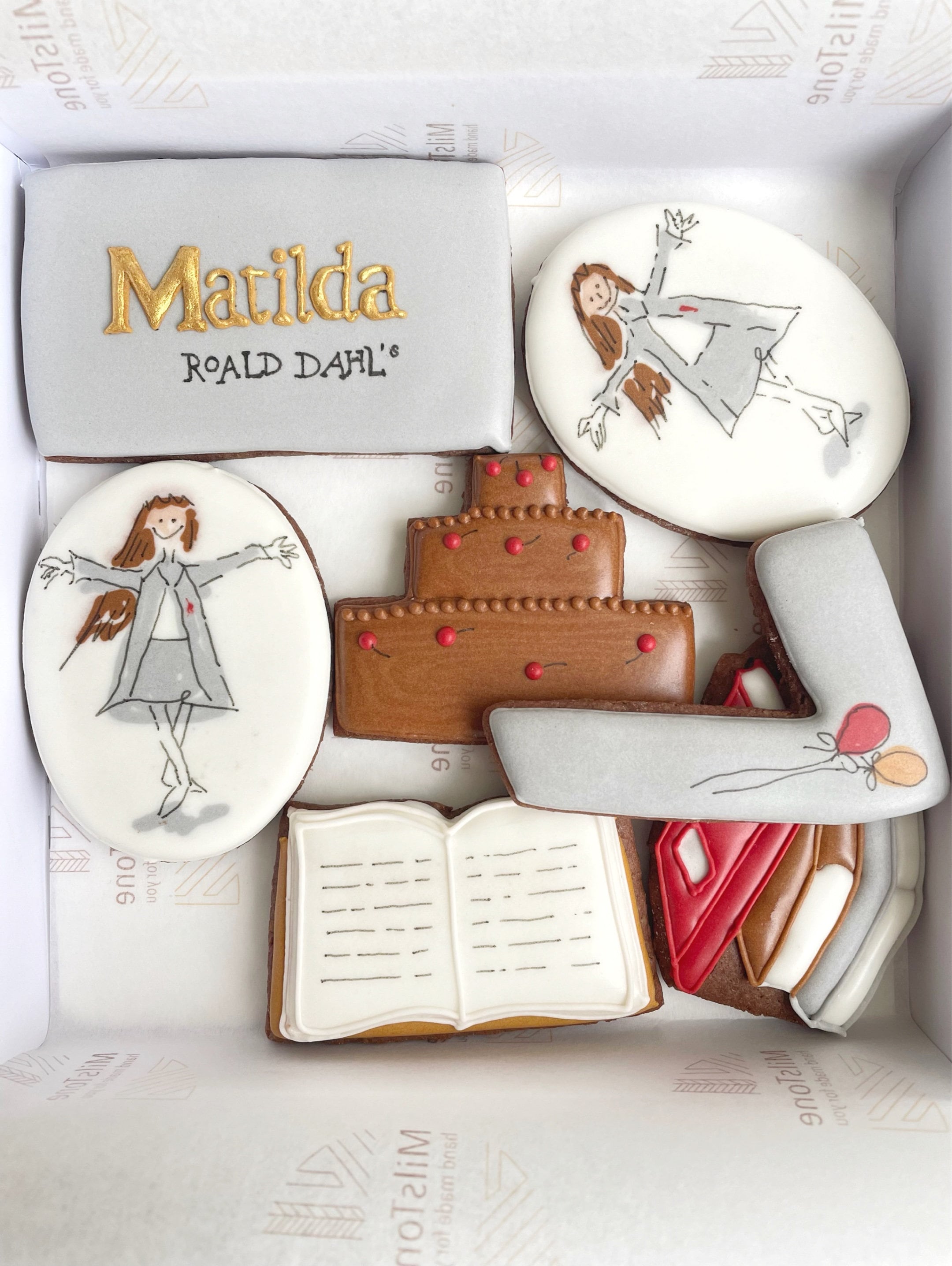 Matilda Musical Movie Iced Biscuits, Gift - Etsy UK