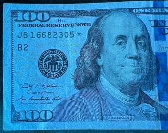 100 Dollar Bill Star Note - Etsy