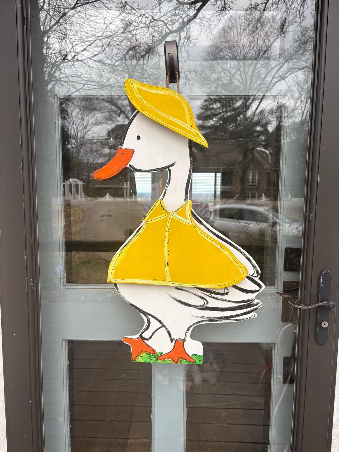 Porch Goose Door Hanger (interchangeable Outfits Sold Separately) - Etsy