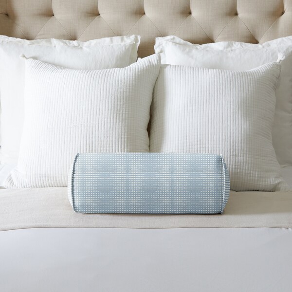 Blue Bolster Pillow - Etsy