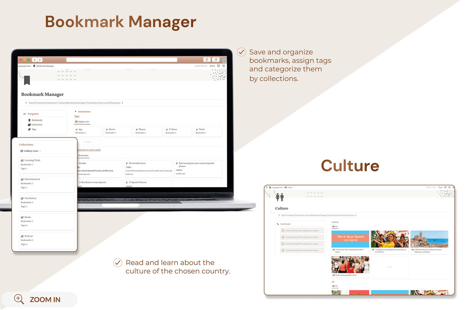 Notion Language Learning Hub Template Language Learning - Etsy