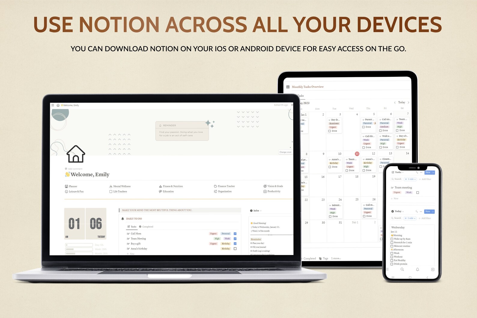 Notion Template Wardrobe Organizer Notion Dashboard Wardrobe - Etsy