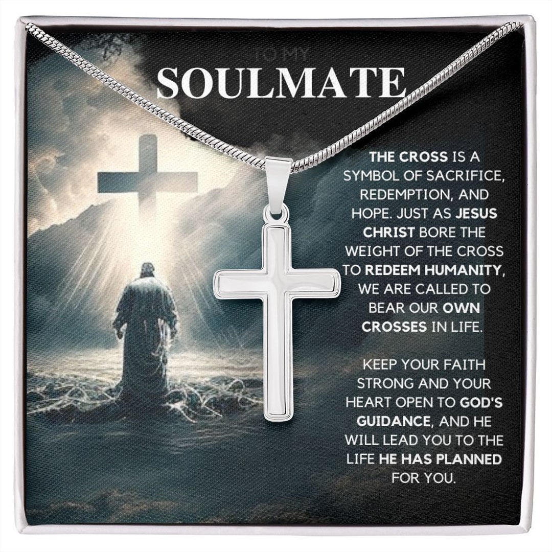Cross Necklace for Him Christian Cross Necklace to Show Your Love ...