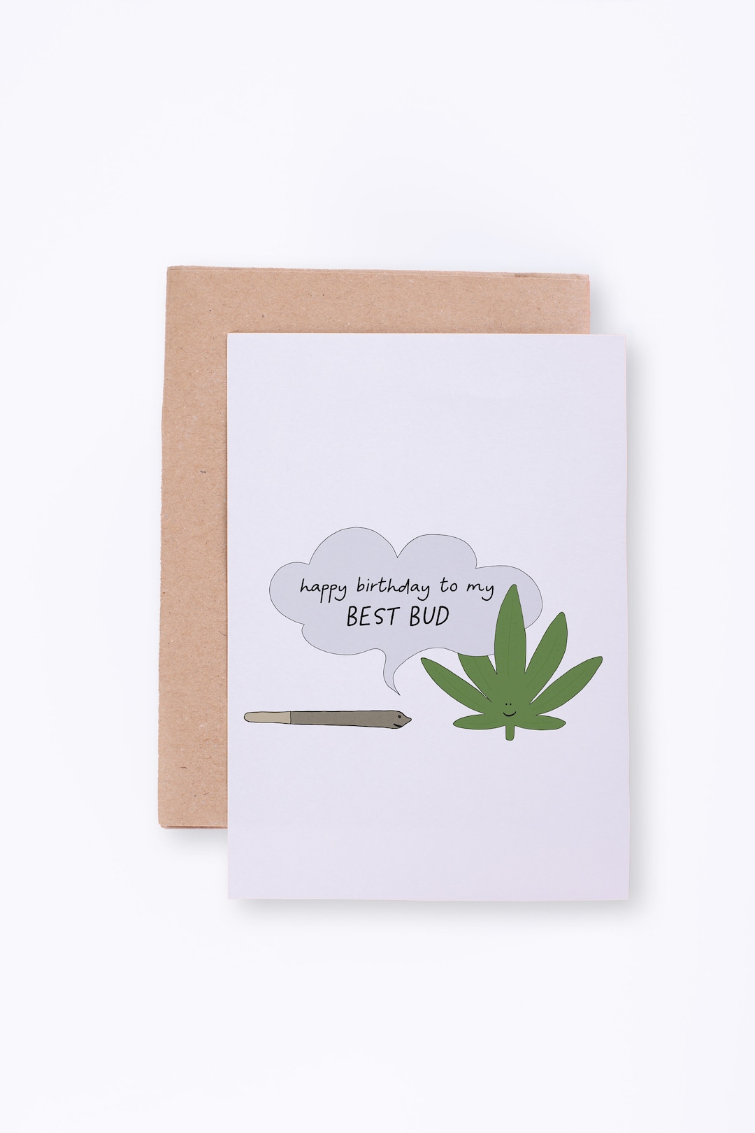 You Are My Best Bud Birthday Card - Etsy