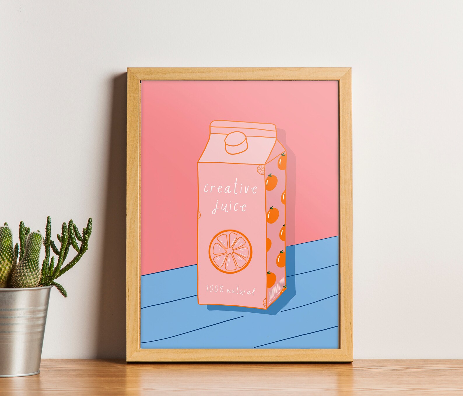 Creative Juice Wall Print - Etsy