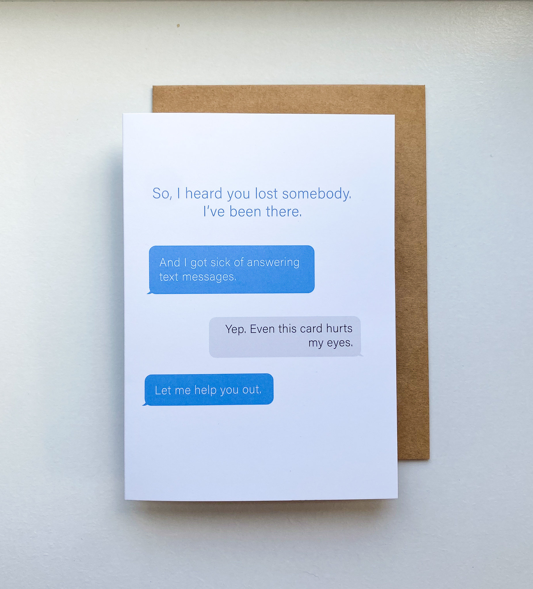 Funny Sympathy Card - Etsy
