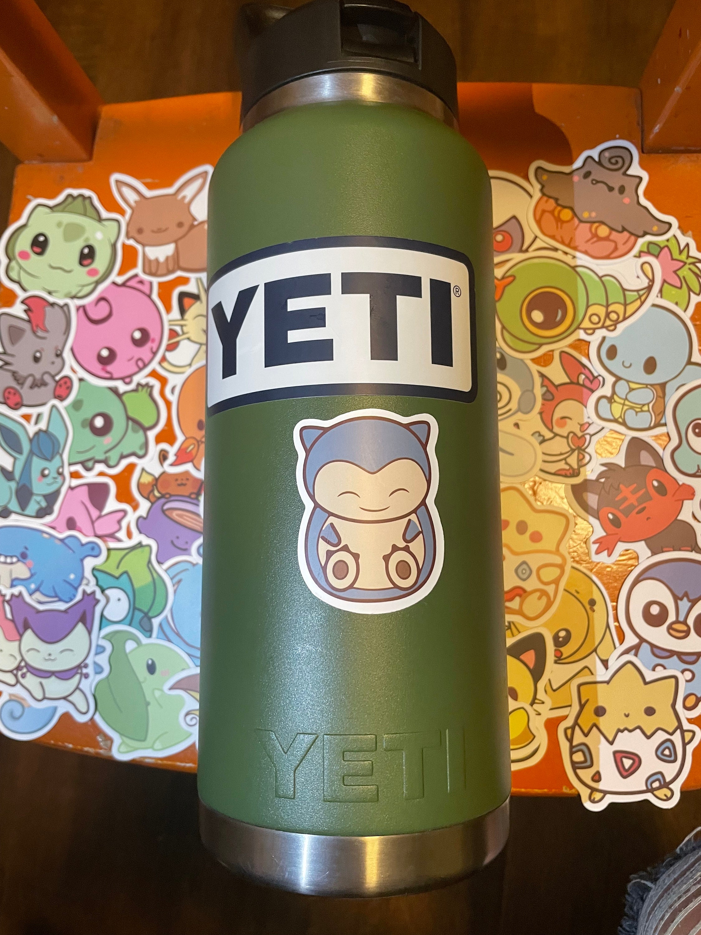 Cute Chibi Pokemon Stickers Set of 6 - Etsy