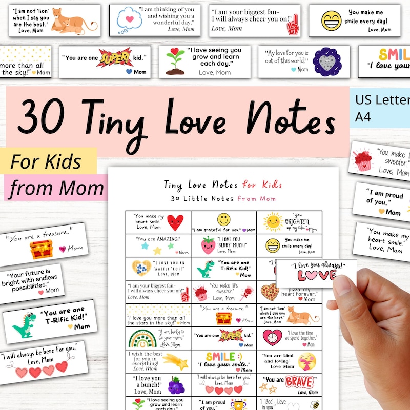 Cute Tiny Love Letters - Etsy