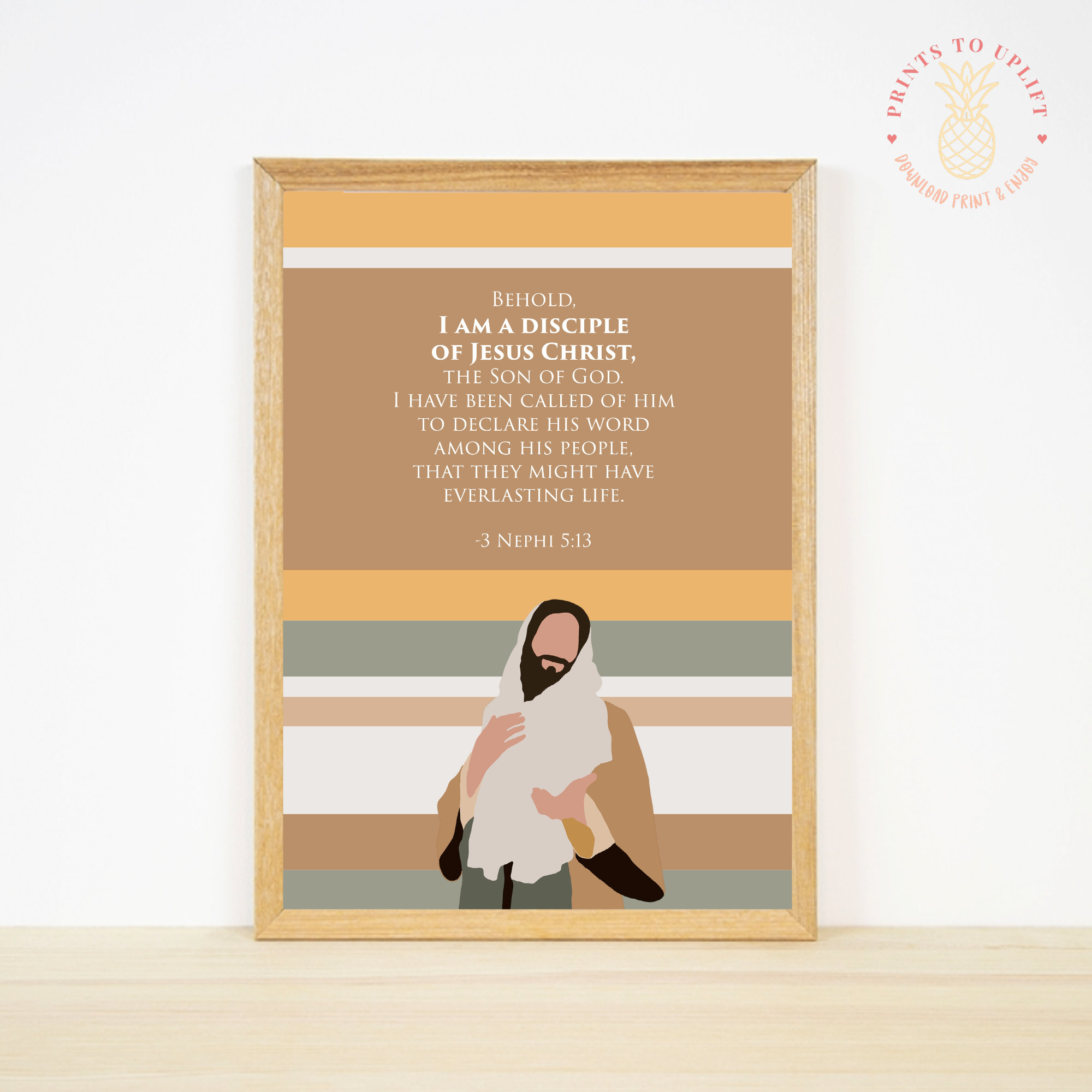 2024 Youth Theme Poster, Instant Download, LDS, Wall Art, I Am a ...