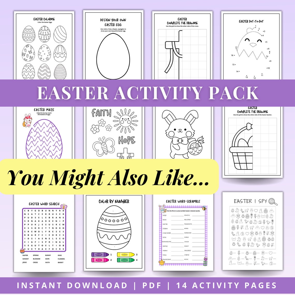 Easter Would You Rather Activity, Easy Easter Party Game, Fun Easter ...