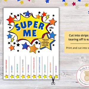 Positive Affirmations for Kids | I Am Affirmation | Super Theme ...