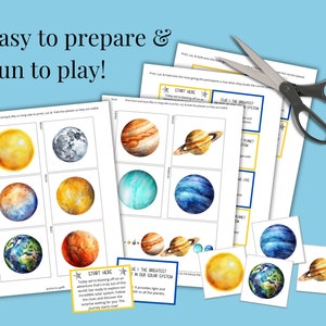 Space Scavenger Hunt | Printable | Solar System Game for Kids | Great ...