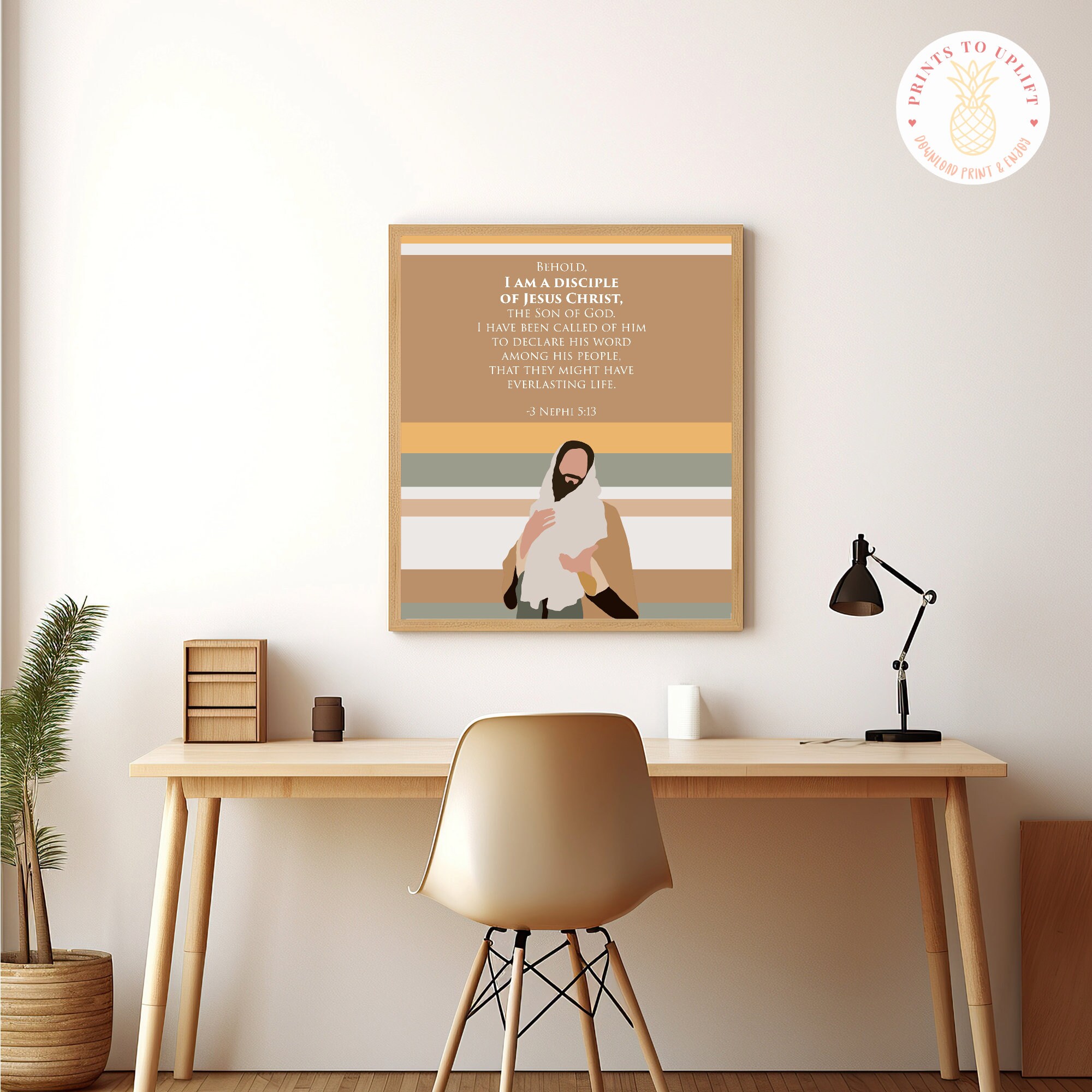 2024 Youth Theme Poster, Instant Download, LDS, Wall Art, I Am a ...