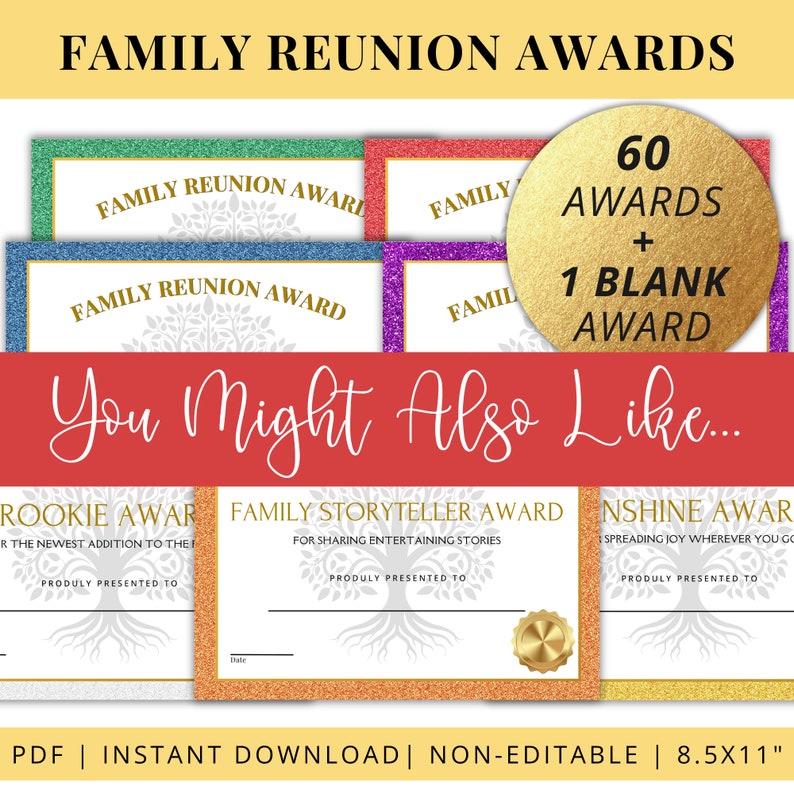 Family Reunion Games Bundle Instant Download Family Gathering ...